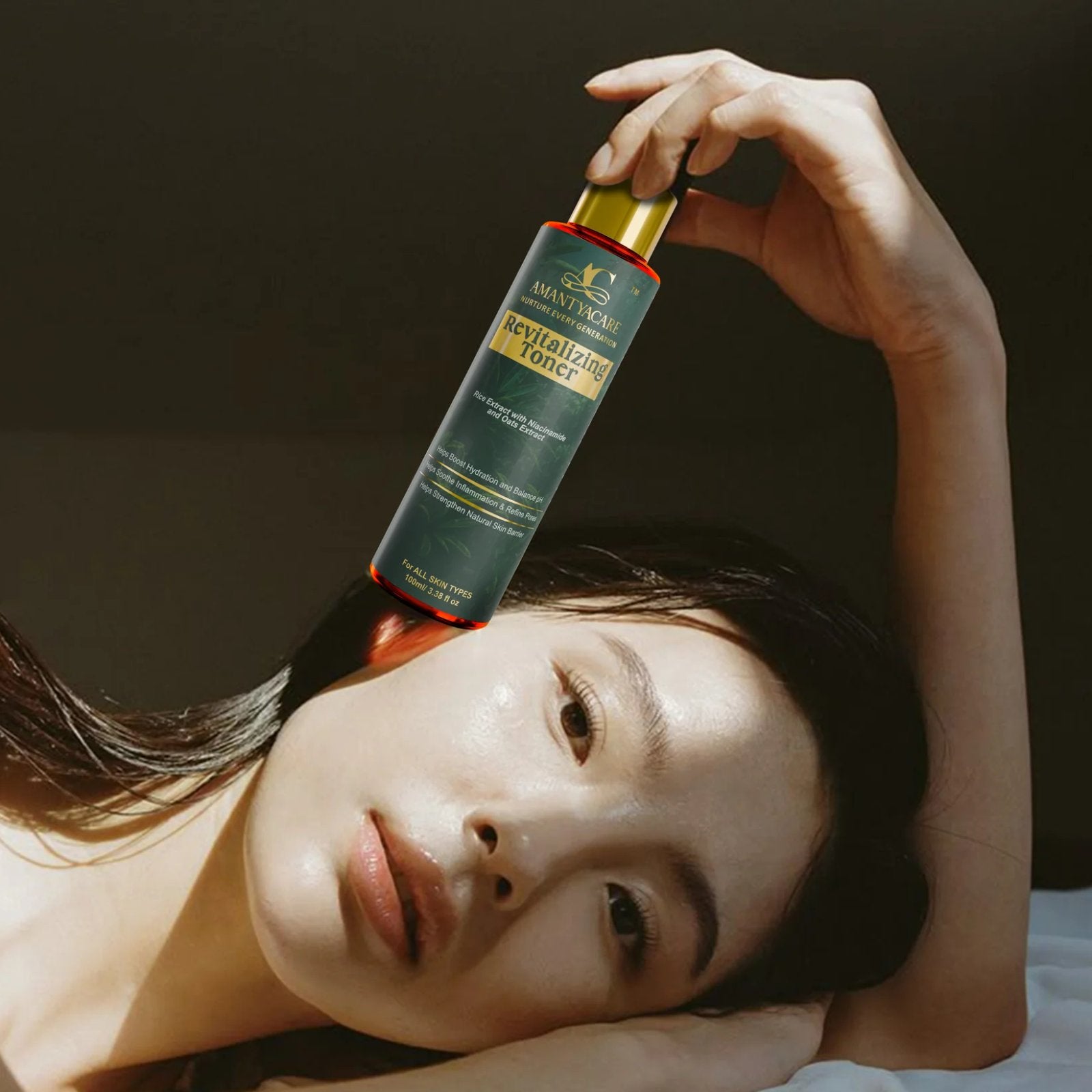 Rice Extract & Niacinamide Revitalizing Toner – Mirra